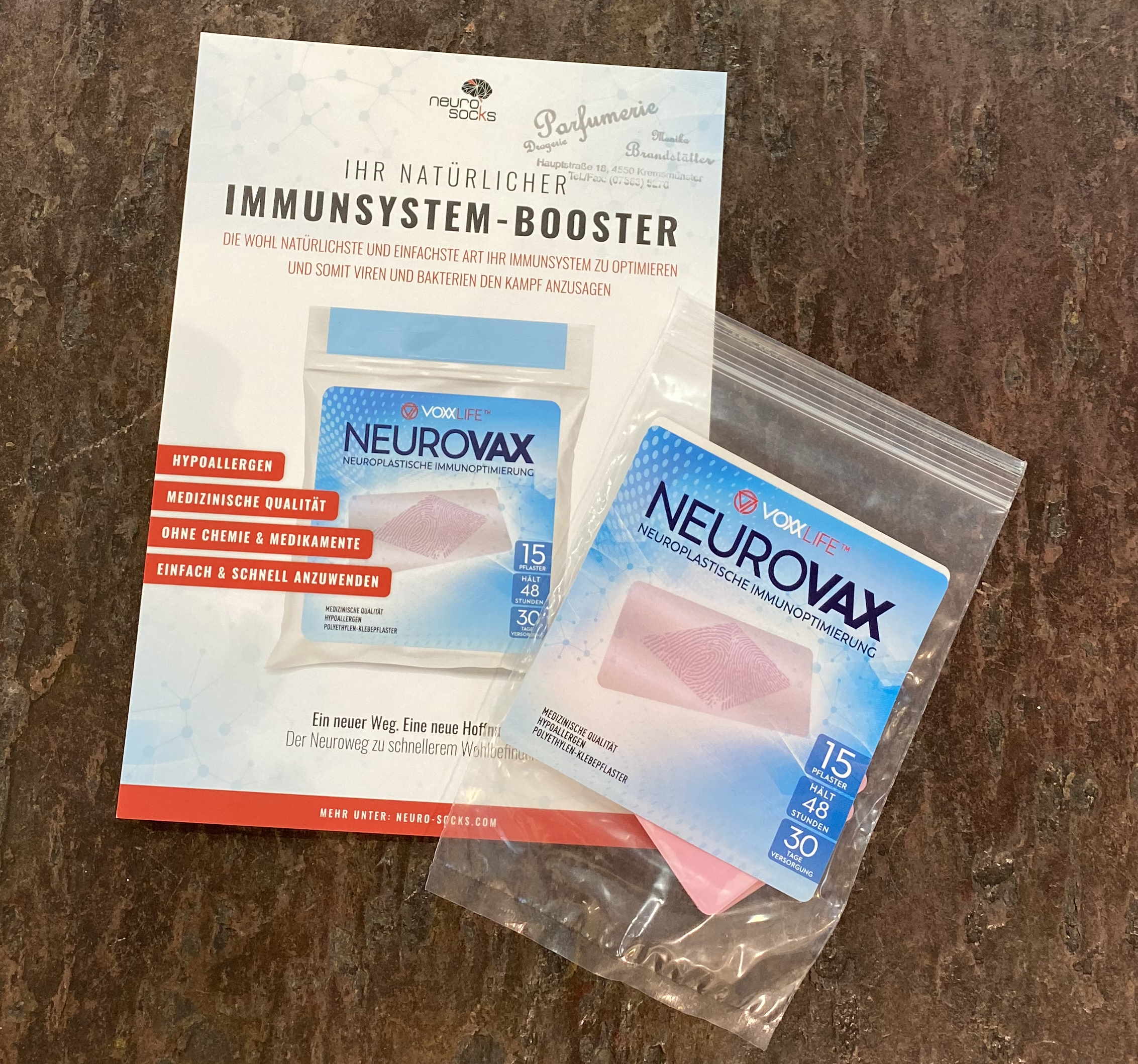 NEUROVAXX Pflaster zur Immunsystem- Optimierung - kremsmuenster.online
